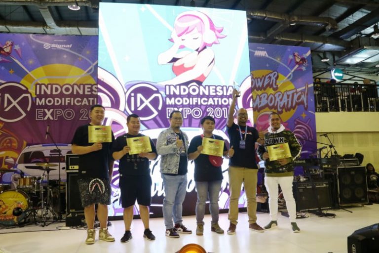 Juara-juara Modifikasi IMX 2019 - Tomi Air Brush