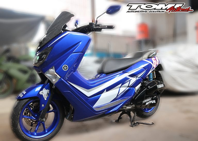Modifikasi Airbrush Yamaha NMax - Tomi Air Brush