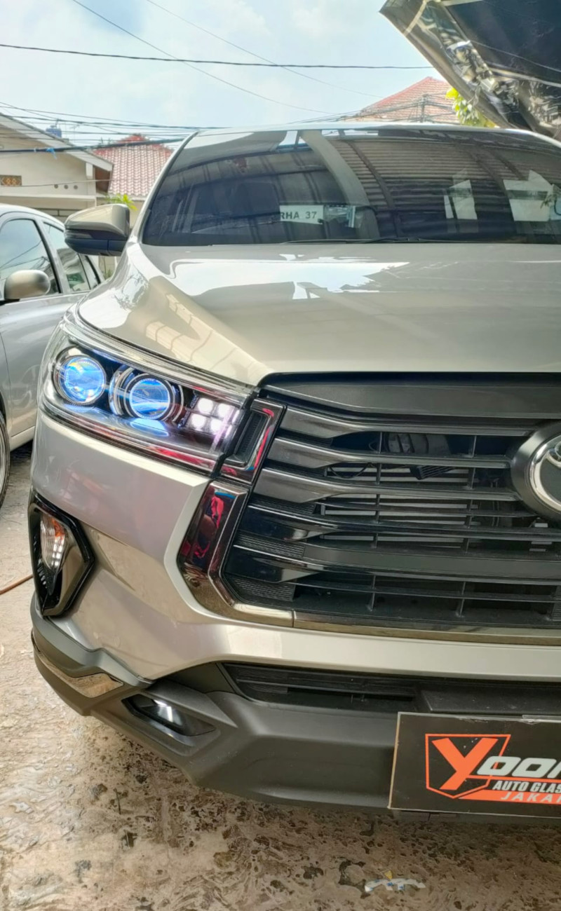 Modifikasi Lampu Projector Toyota Kijang Innova Reborn - Tomi Air Brush