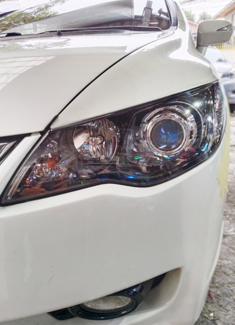 Modifikasi Lampu Projector Honda Civic FD1 - Tomi Air Brush