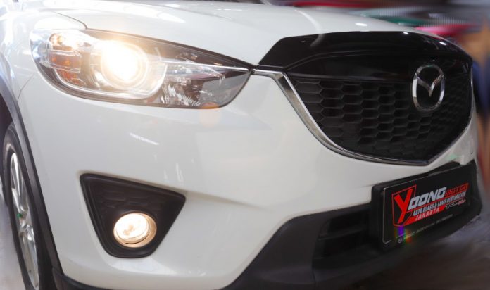 Modifikasi Lampu Projector Bikin Mobil Jadi Makin Keren - Tomi Air Brush