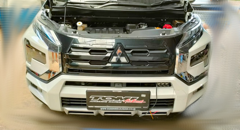 Modifikasi Lampu Mini Projector Mitsubishi Xpander - Tomi Air Brush