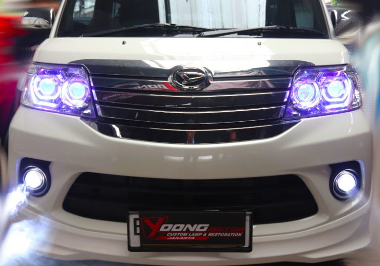 Custom Lampu Daihatsu Luxio - Tomi Air Brush